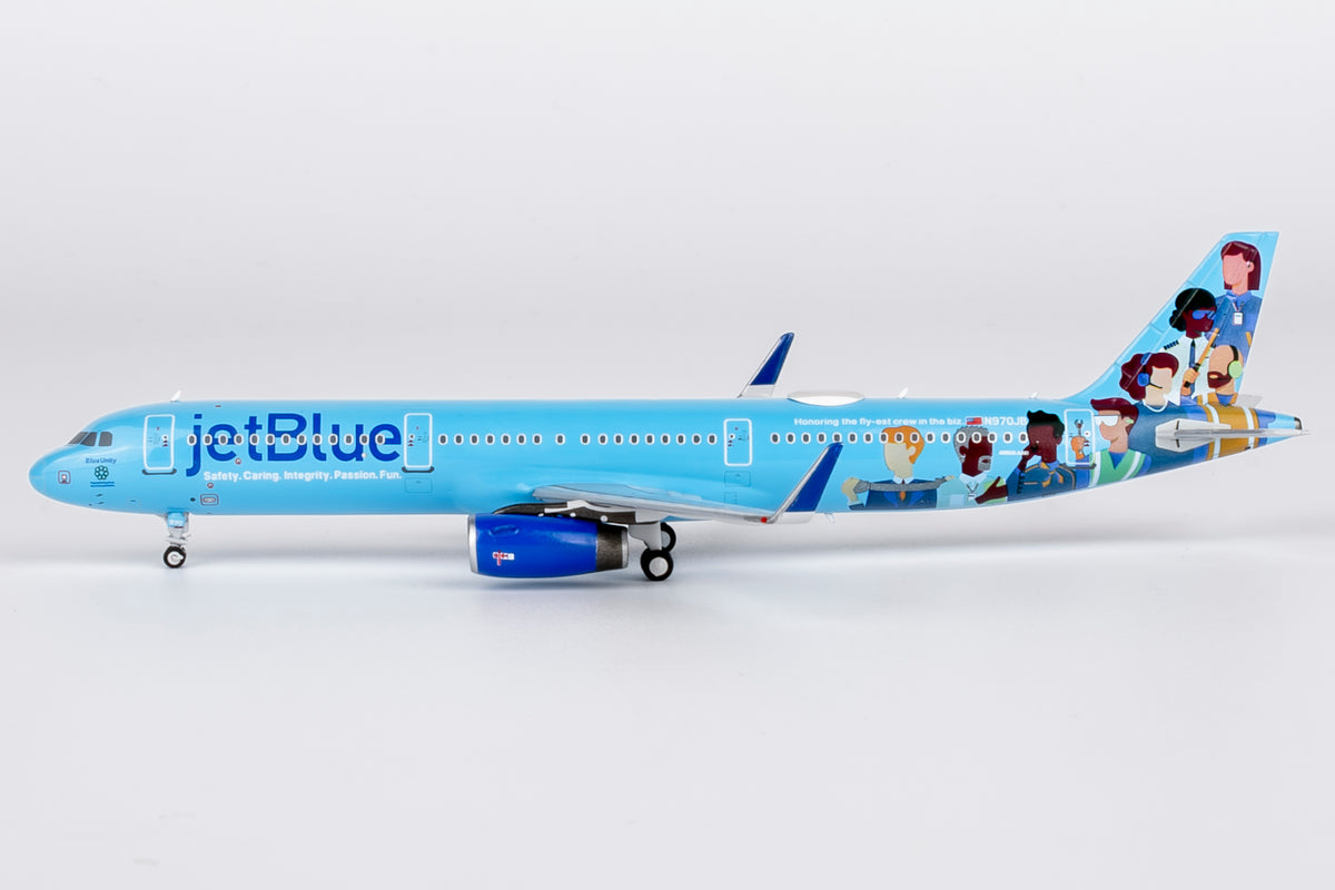 NG Models JetBlue Airways (Blueunity) Airbus A321-200/w N970JB 1/400 ...