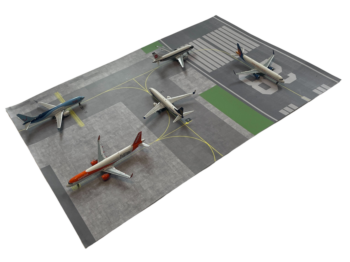 AMS Airport and Runway A3 Paper Mat for widebody and narrowbody ...