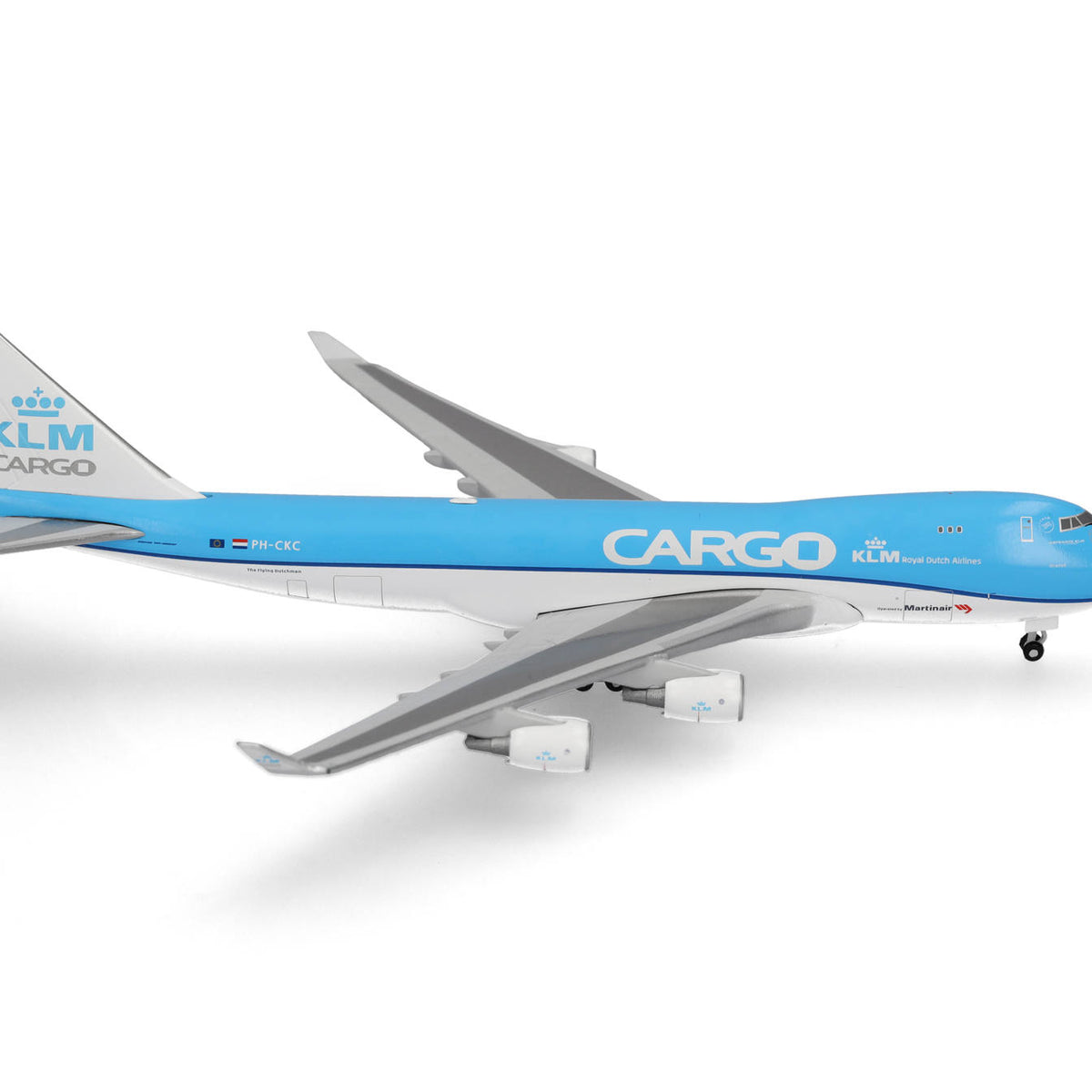 Herpa KLM Cargo Boeing 747-400ERF 1/500 Aircraft Scale Model – Aircraft ...