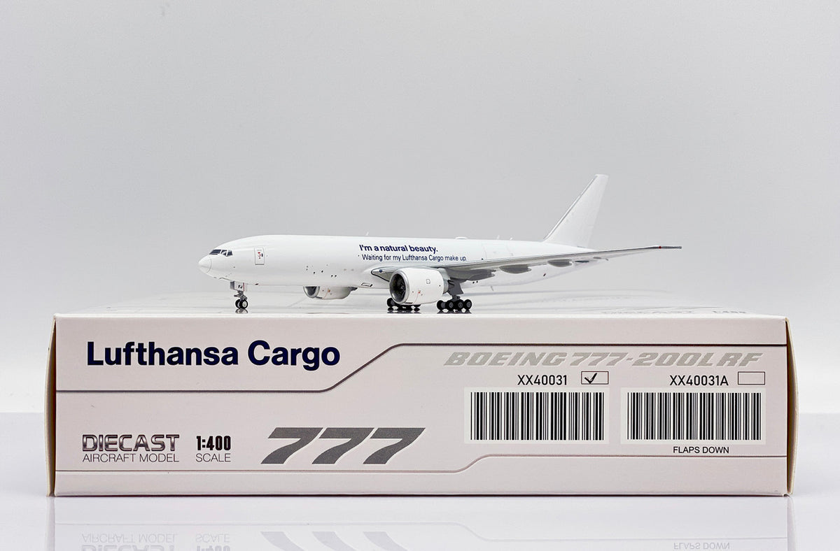JC Wings Lufthansa Cargo Boeing 777-200LRF (D-ALFJ) 1/400 XX40031 ...