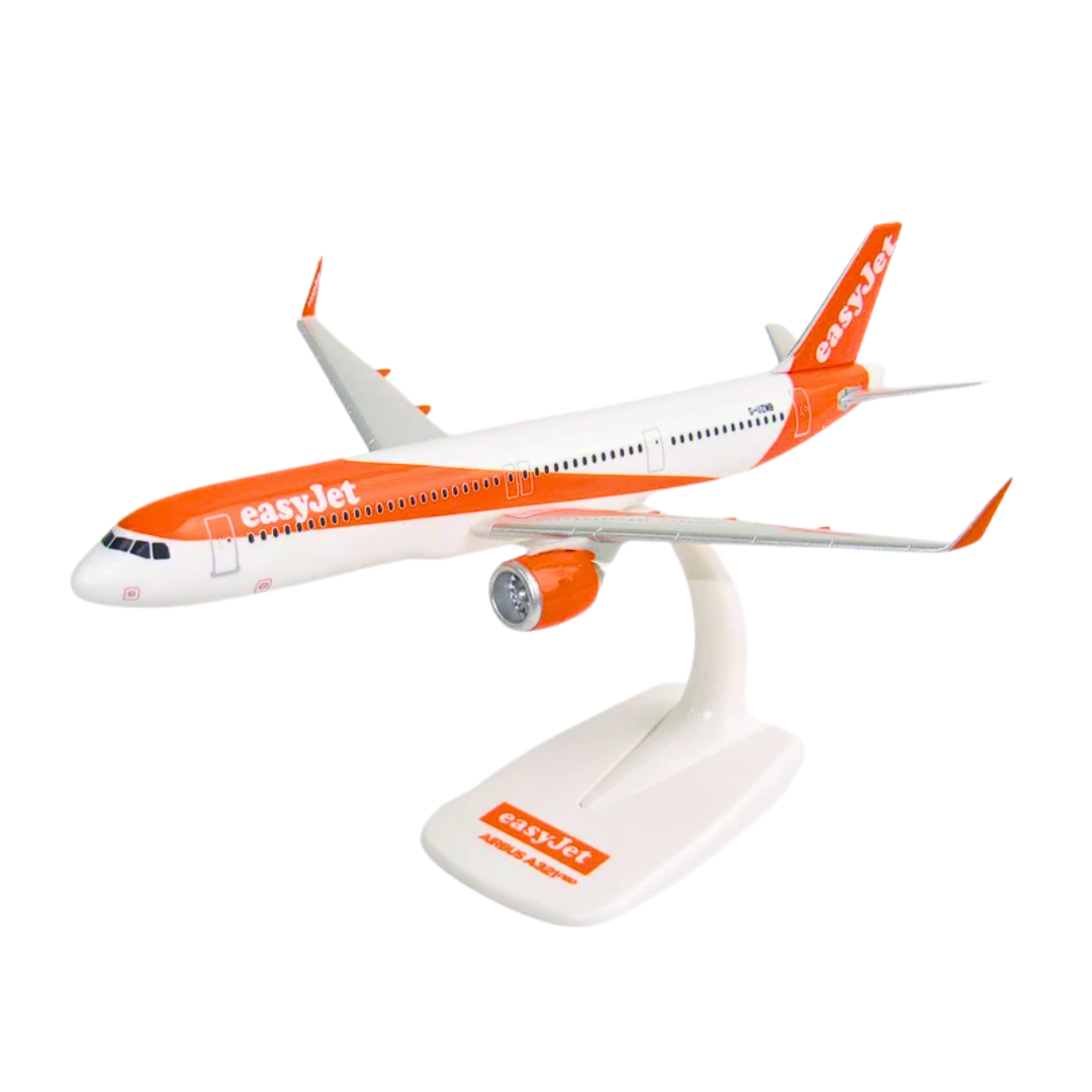 PPC Models Easyjet Airbus A321 Neo 1/200 Scale PP-222925 - Model ...