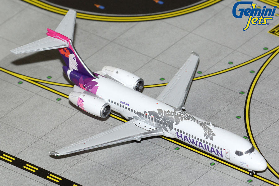 GeminiJets Hawaiian Airlines Boeing B717 N492HA 1/400 Scale GJHAL2295 ...